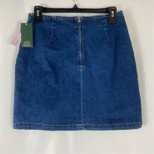 wild fable | Skirts | New Wild Fable Womens Denim Mini Skirt Size 6 ...